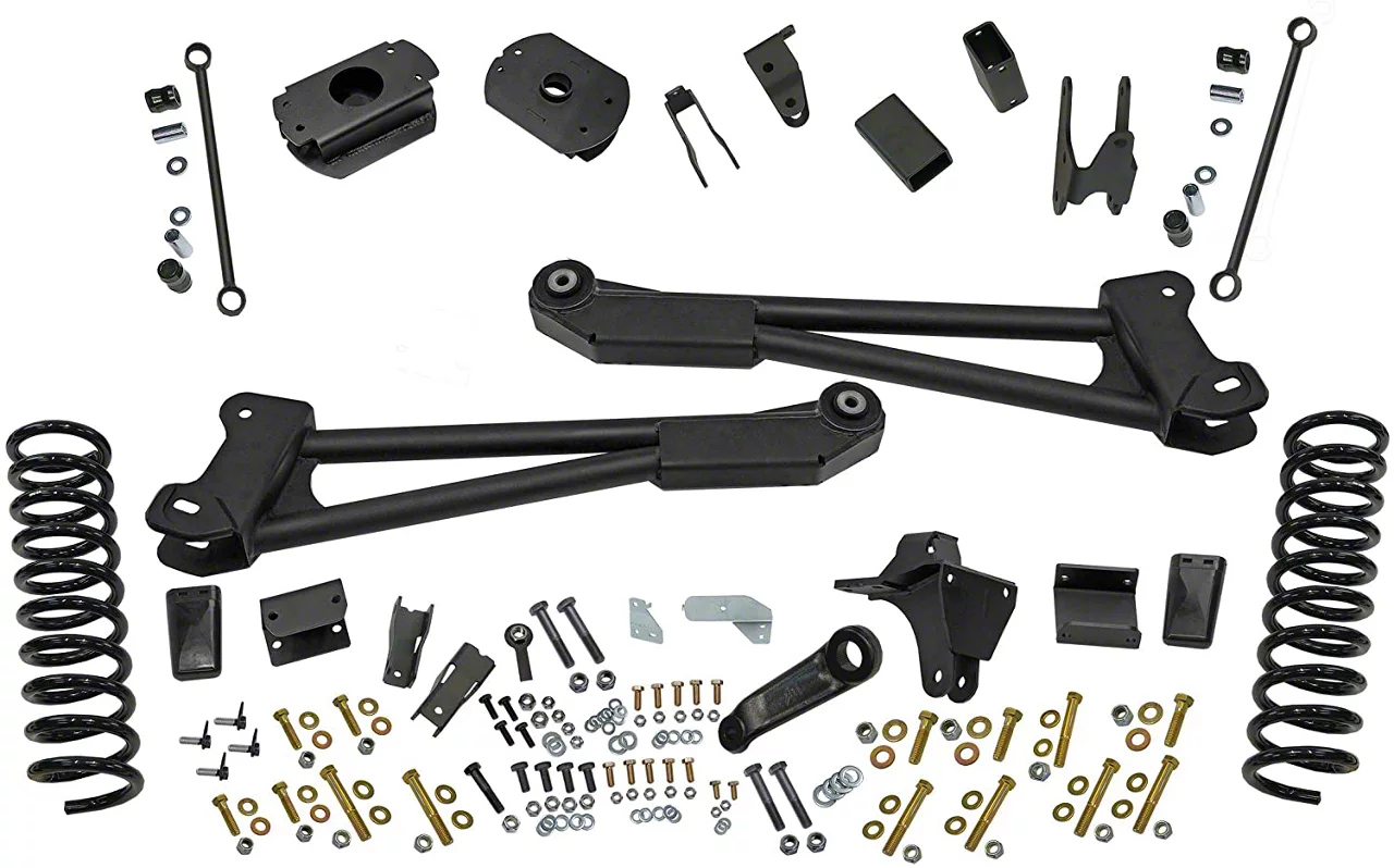 SuperLift RAM 2500 3.50-Inch Radius Arm Suspension Lift Kit with Shock ...