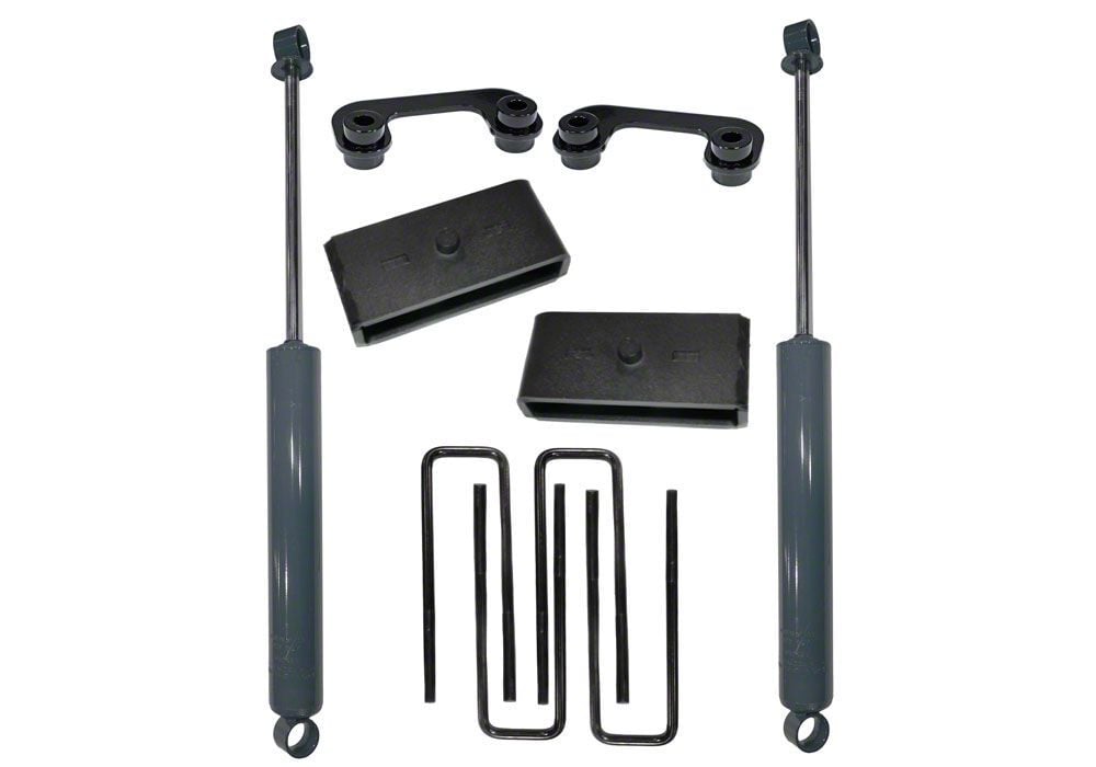 SuperLift Silverado 1500 2-Inch Suspension Lift Kit with Rear Shadow ...