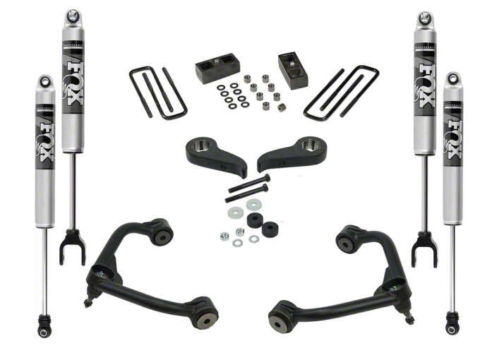 SuperLift Silverado 2500 3-Inch Suspension Lift Kit with Fox Shocks ...