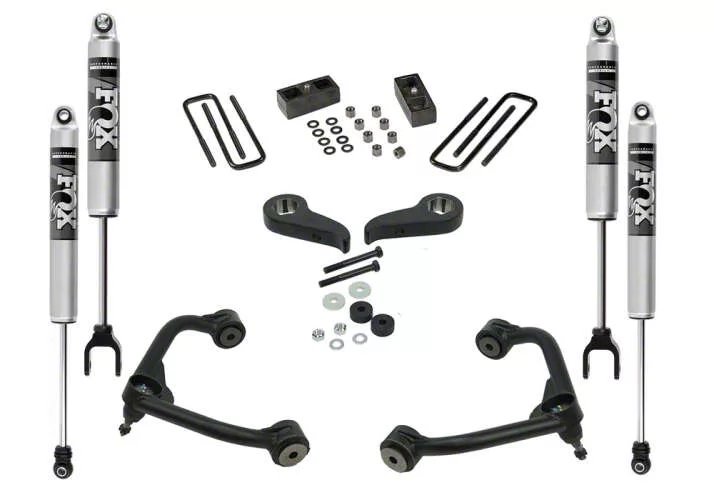 SuperLift Silverado 3500 3-Inch Suspension Lift Kit with Fox Shocks ...