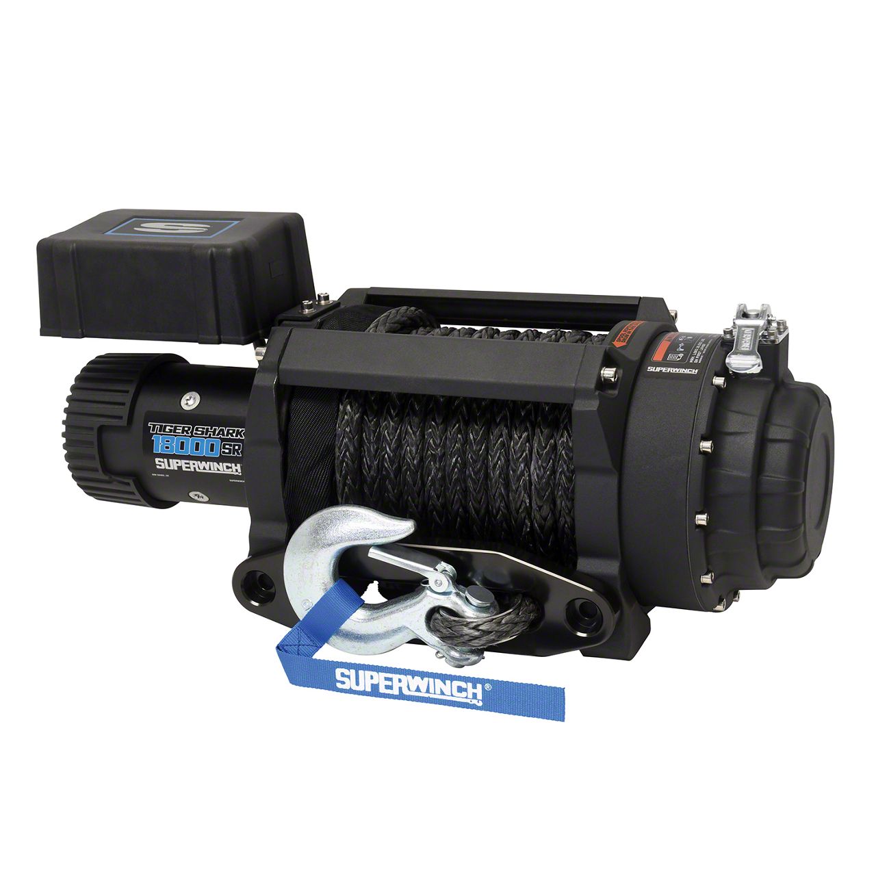 Superwinch Ranger 18,000 lb. Tiger Shark 18000SR Winch with Synthetic ...