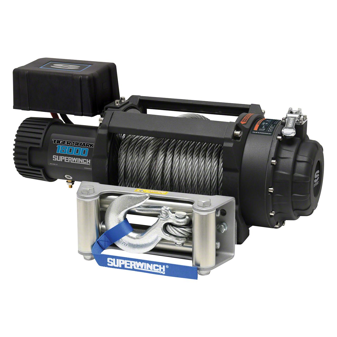 Superwinch Silverado 3500 18,000 lb. Tiger Shark 18000 Winch with Steel ...