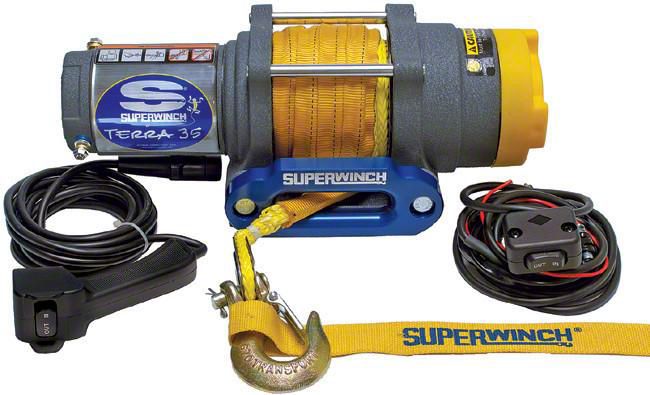 Superwinch Silverado 3500 3,500 lb. Terra 35SR Winch with Synthetic ...