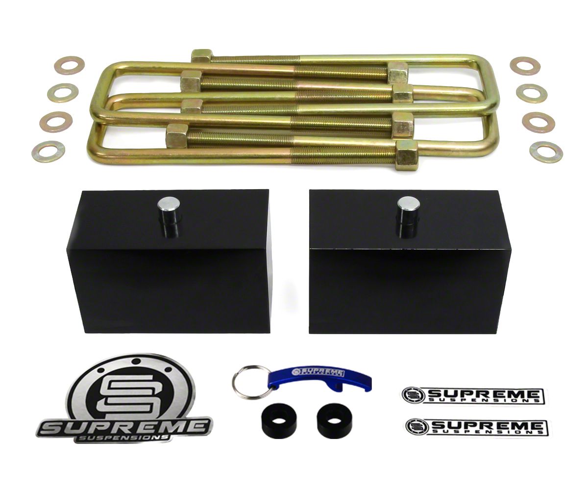 Supreme Suspensions RAM 3 in. Pro Billet Rear Lift Blocks DGRM94RL0030 ...
