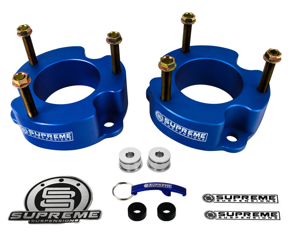 Supreme Suspensions F-150 2.50-Inch Pro Billet Front Strut Spacer ...