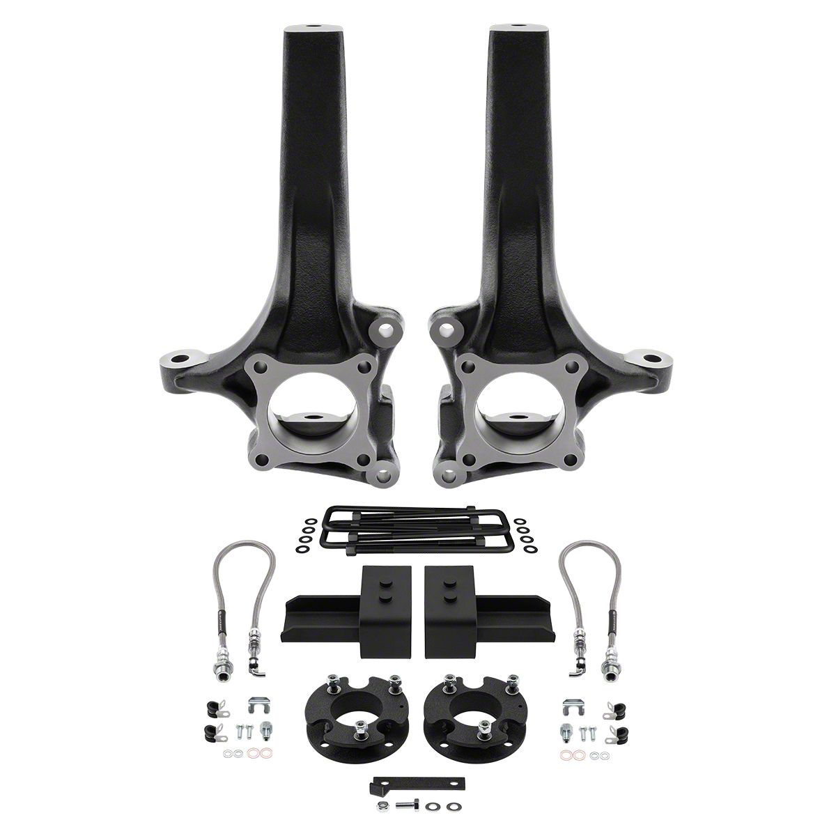 Supreme Suspensions F-150 6-Inch Front / 4-Inch Rear Spindle Suspension ...