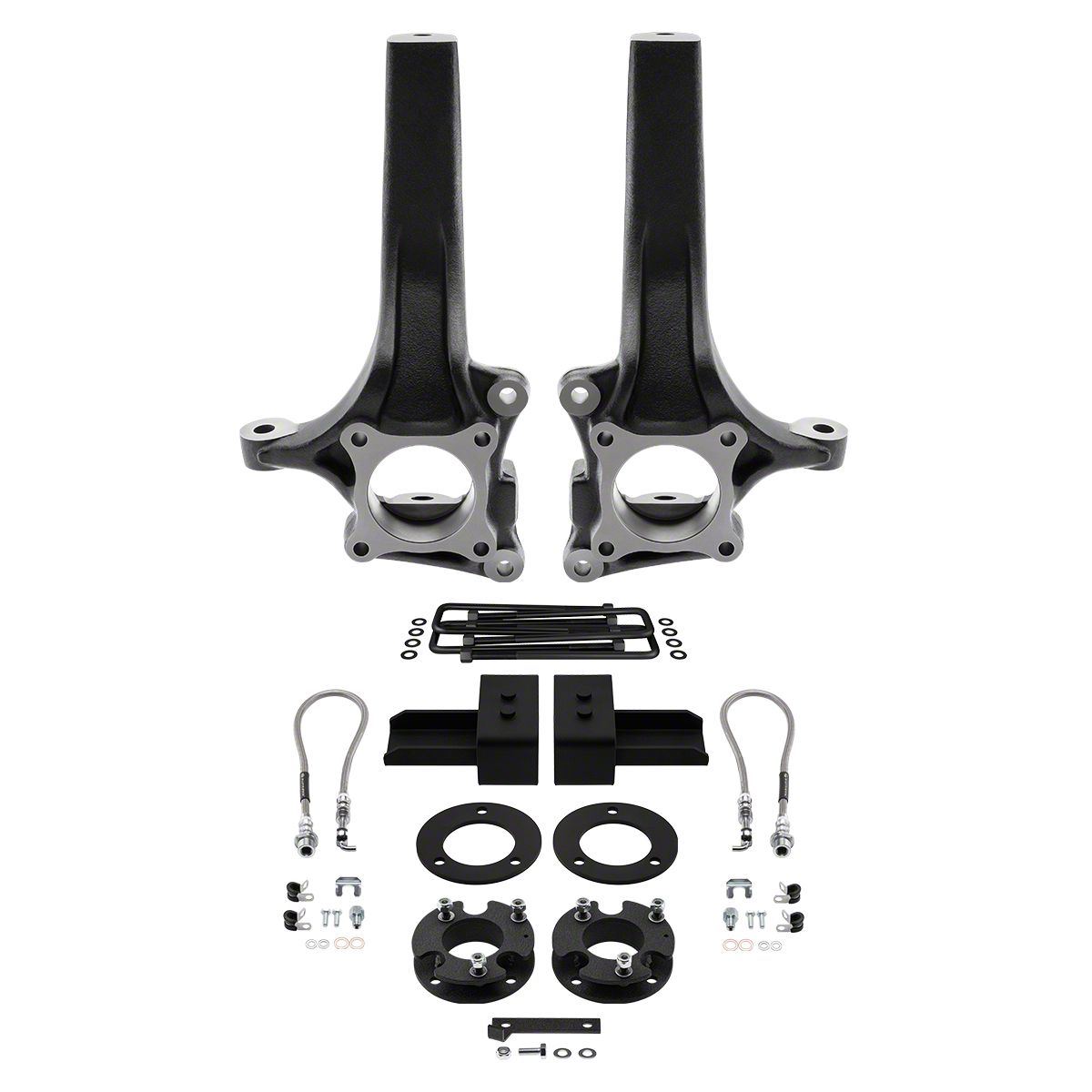 Supreme Suspensions F-150 7-Inch Front / 5-Inch Rear Spindle Suspension ...