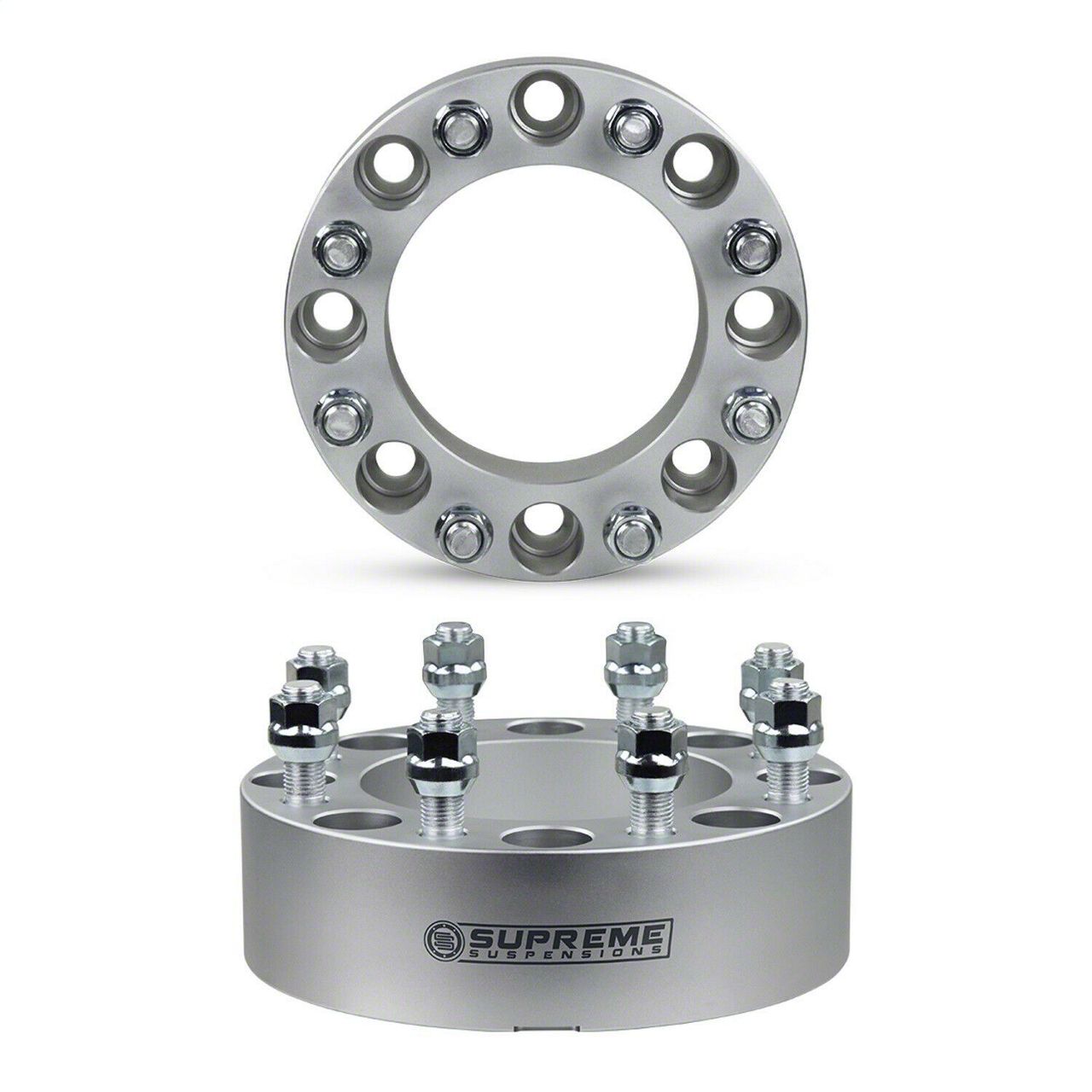Supreme Suspensions F-250 Super Duty 2-Inch Pro Billet Wheel Spacers ...