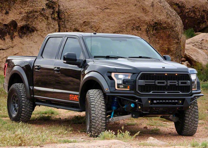 SVC Offroad F-150 Baja Flush Bolt-On Front Bumper; Black SVC-G2-BAJAF ...