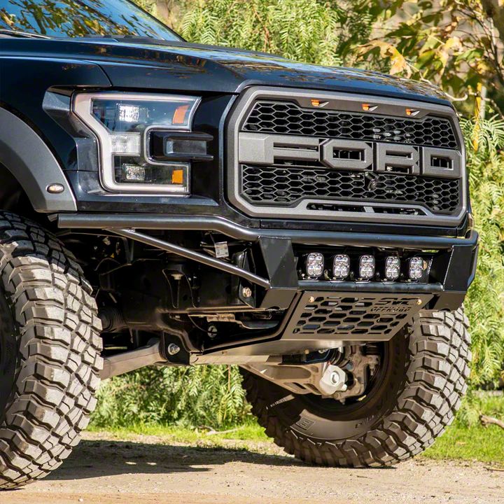 SVC Offroad F-150 Baja Flush Bolt-On Front Bumper; Black SVC-G2-BAJAF ...