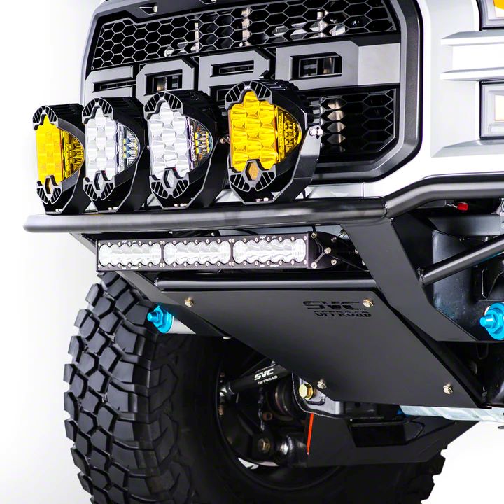 SVC Offroad F-150 Baja Front Bumper; Black SVC-G2-BAJA-01 (17-20 F-150 ...