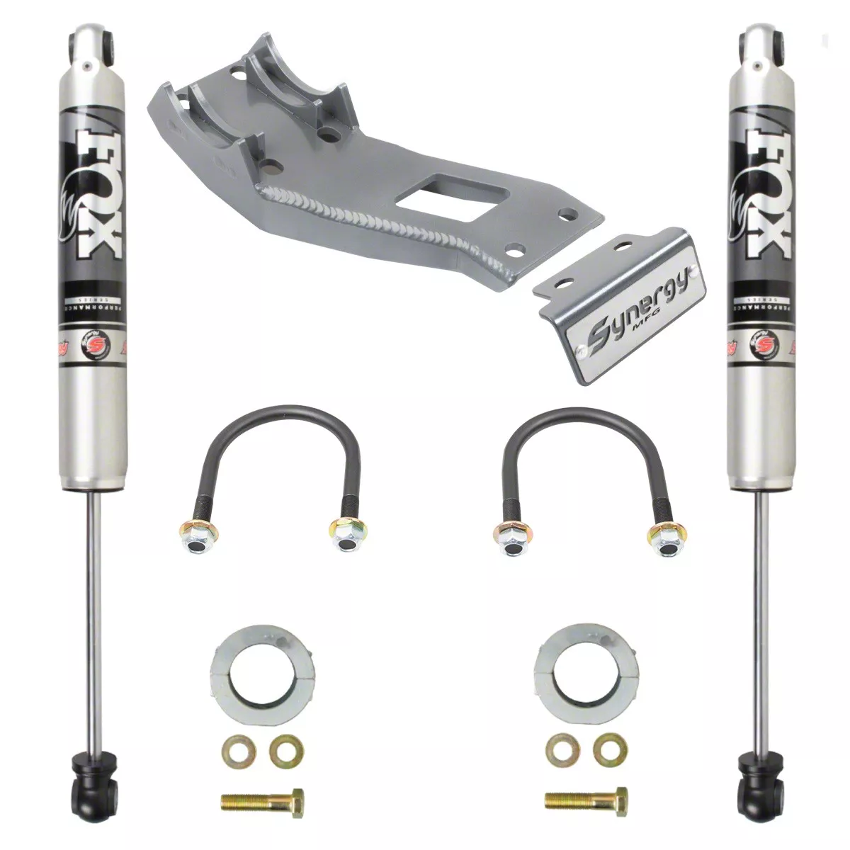 Synergy Manufacturing RAM 3500 Dual Steering Stabilizer Kit with FOX ...
