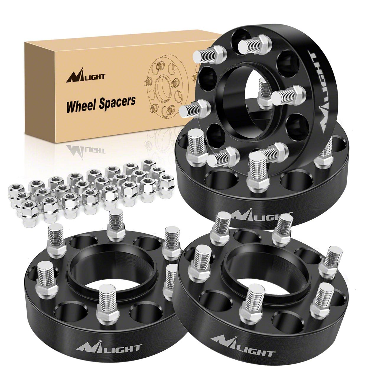 Tahoe 2-Inch Billet Aluminum Hubcentric 6-Lug Wheel Spacers; Set of 4 ...