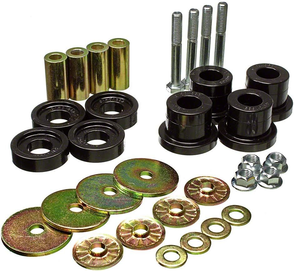 Tahoe Front Differential Mount Bushing Set; Black (07-20 4WD Tahoe ...