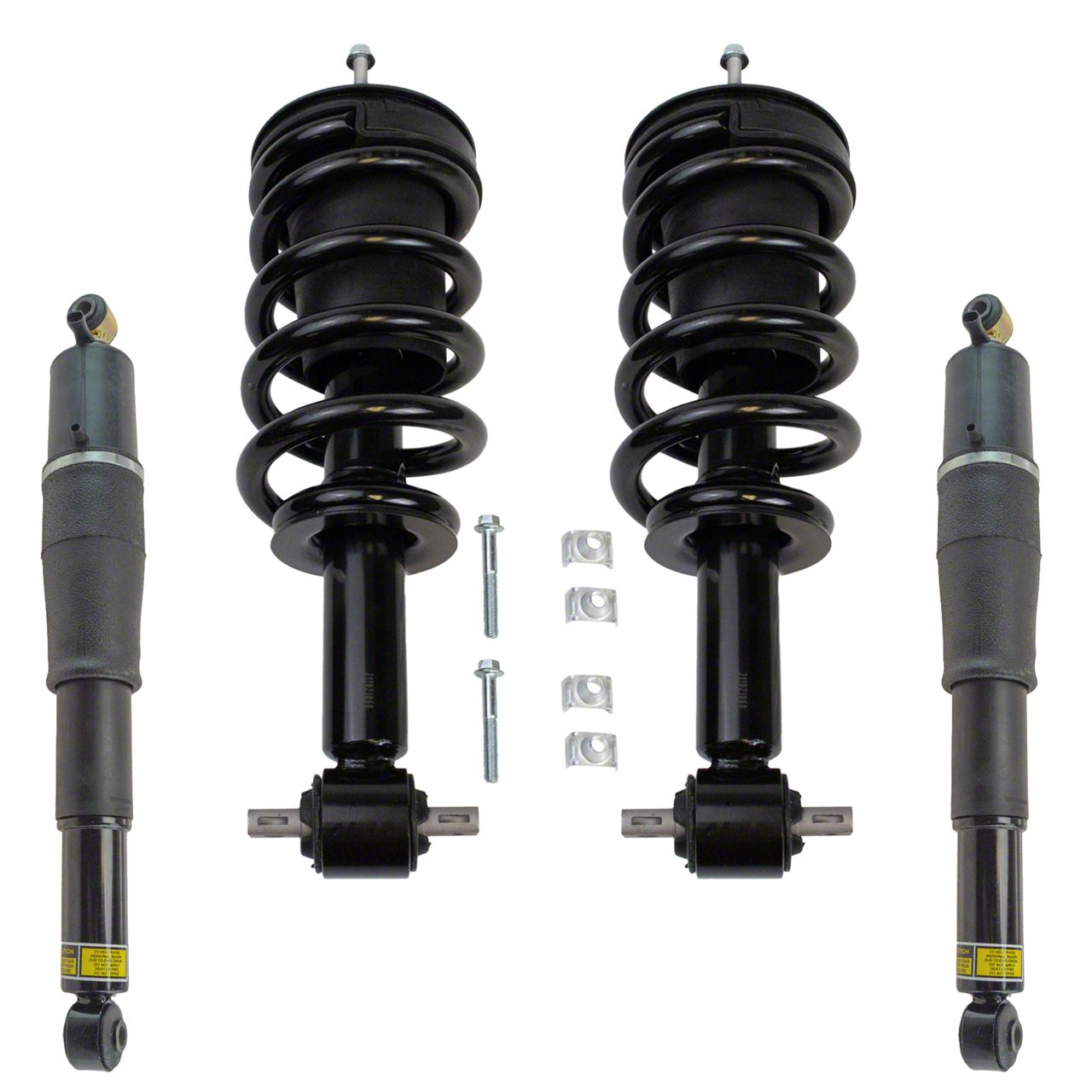Tahoe Front Strut and Spring Assemblies with Rear Shocks (07-14 Tahoe w ...
