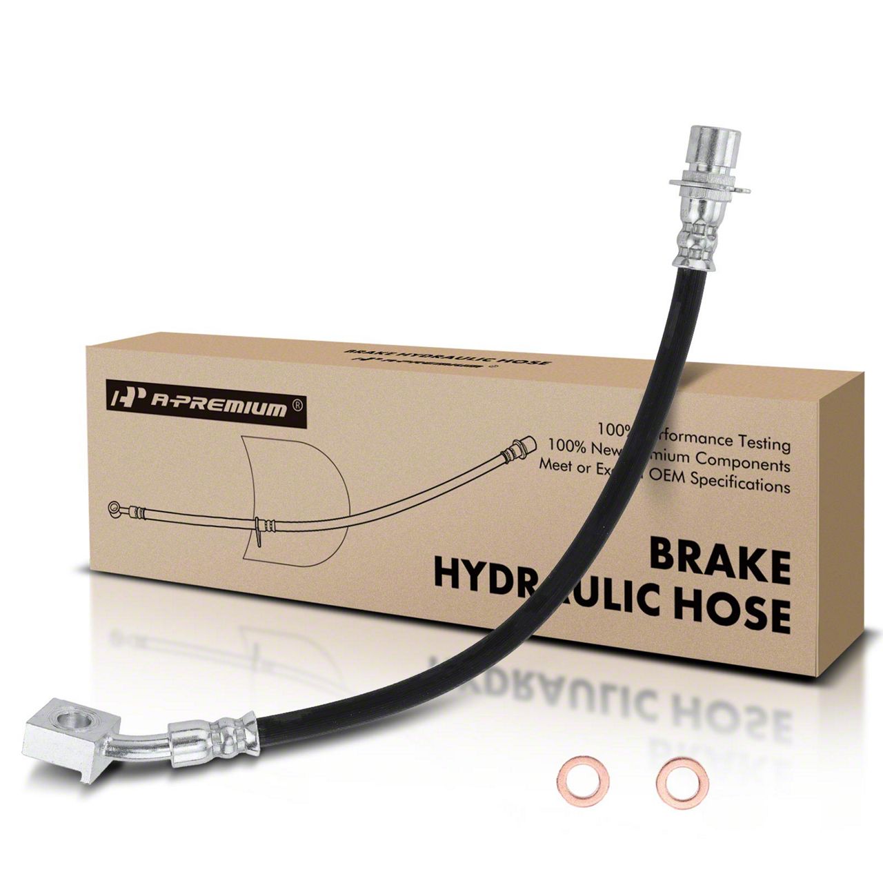 Tahoe Brake Hydraulic Hose; Rear Passenger Side (07-14 Tahoe) - Free ...