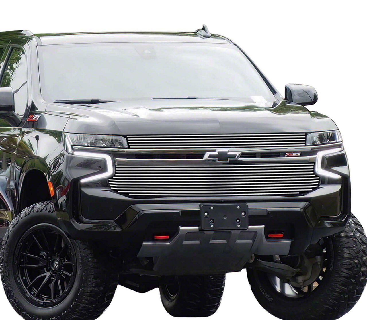 Tahoe Stainless Steel Billet Upper Grille Insert; Polished (21-26 Tahoe ...