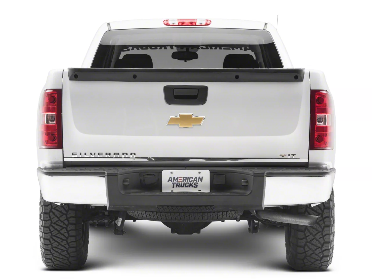 Silverado 1500 Tailgate Accent Trim; Stainless Steel (07-13 Silverado 1500)