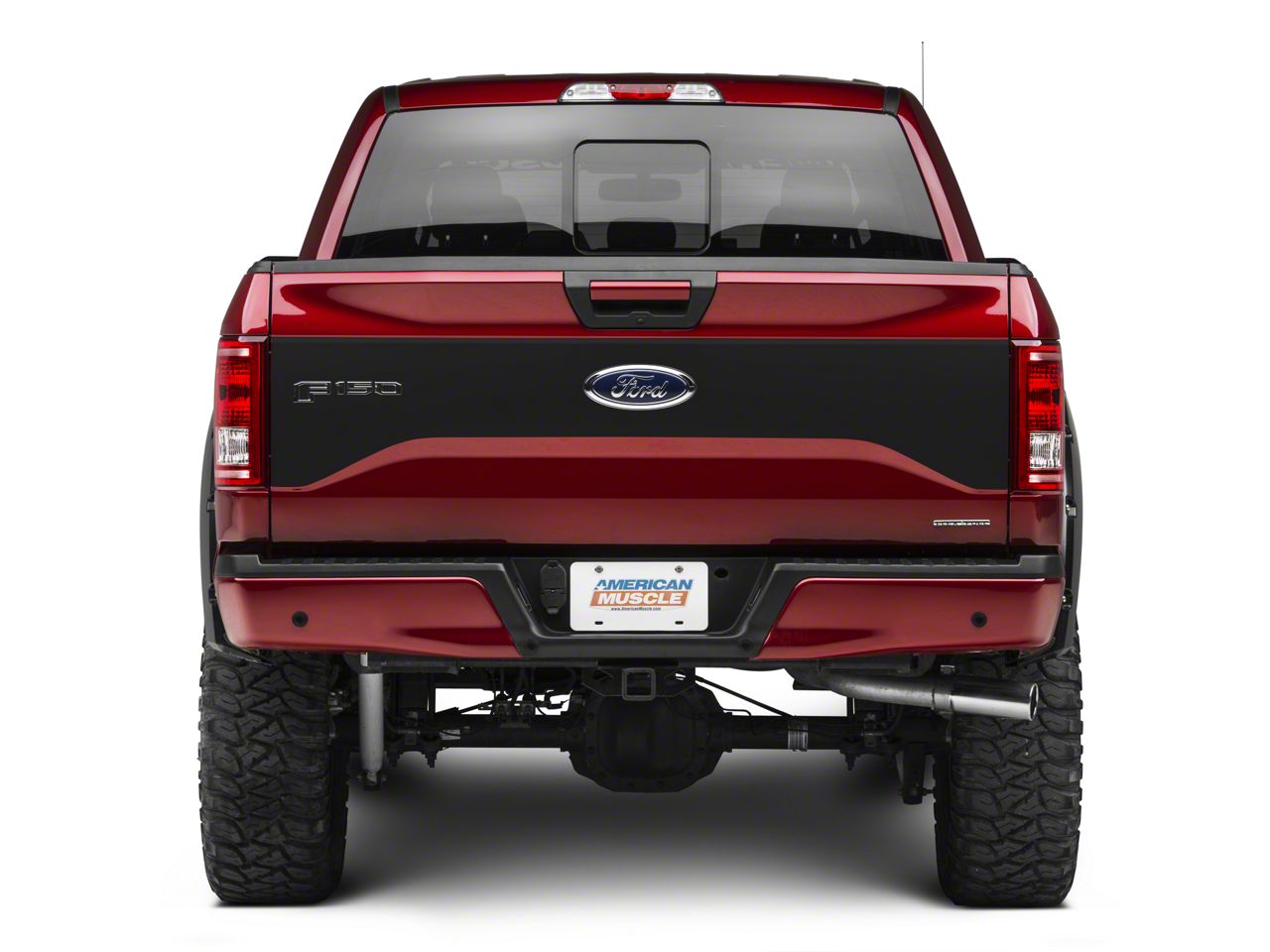 SEC10 F-150 Matte Black Tailgate Panel Decal T530870 (15-17 F-150 w/o ...