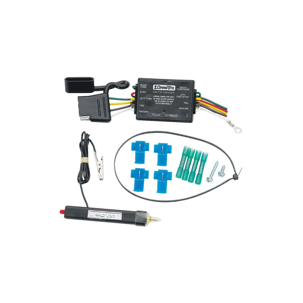 RAM 1500 Trailer Light Control Module; With Taillight Converter; 4-Flat ...