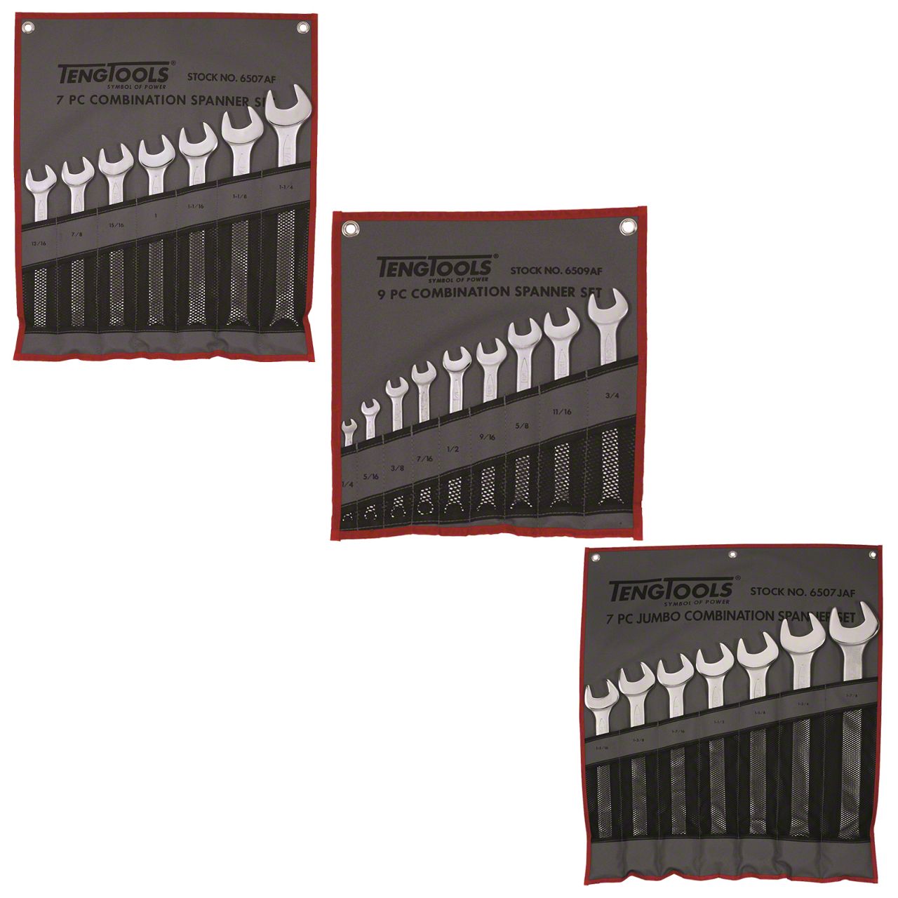 Teng Tools Universal AT SAE Combination Wrench Set; 23-Piece TEN-O ...