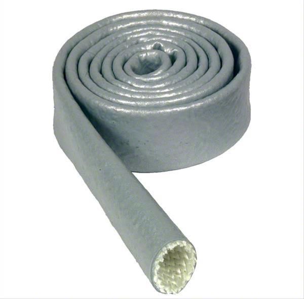 Thermo Tec Silverado 2500 Braided Fiberglass Heat Sleeve; 1-Inch x 50-Foot; Silver 18101-50 ...