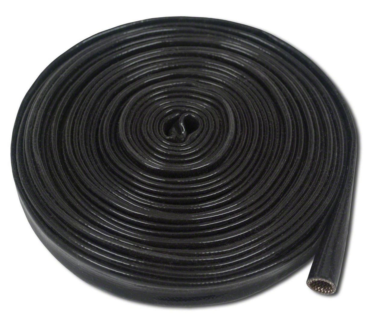 Thermo Tec Silverado 2500 Ignition Wire Heat Sleeve; 25-Foot x 3/8-Inch; Black 14040 (Universal ...