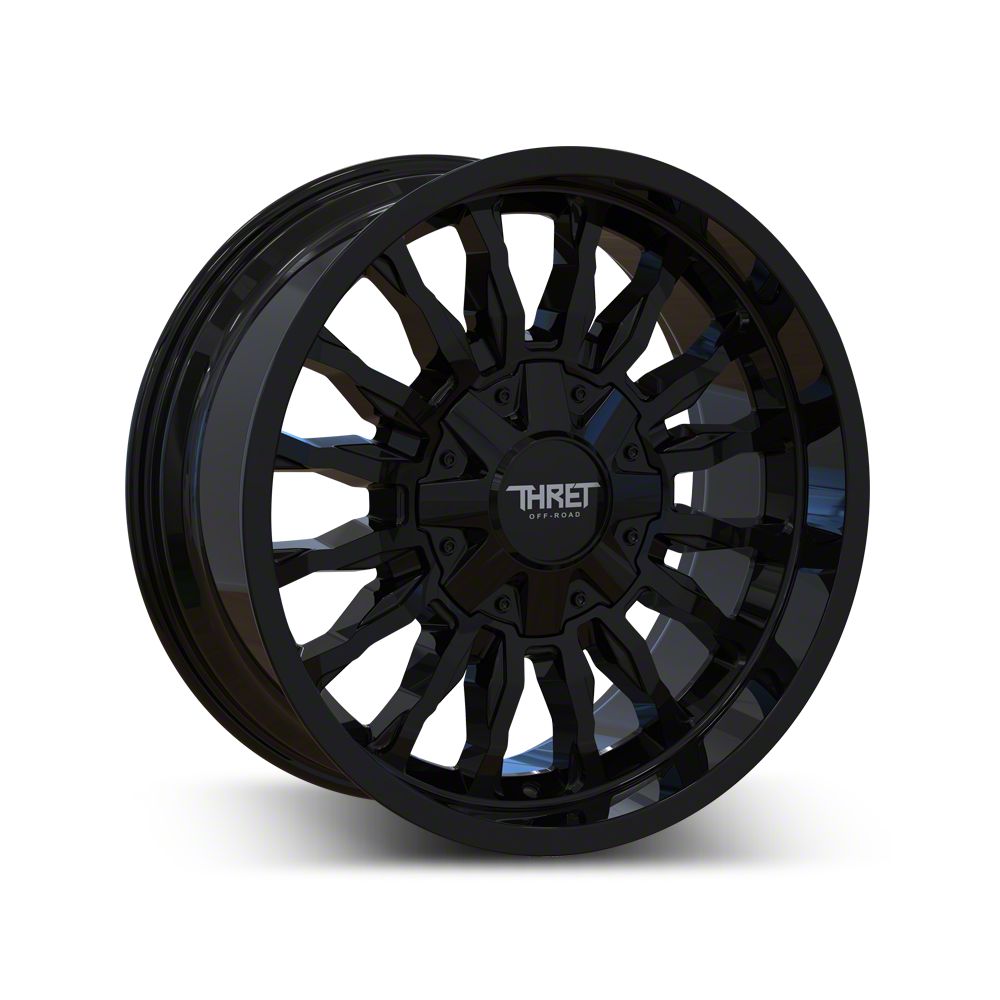 Thret Offroad RAM 1500 Gamma Gloss Black 6-Lug Wheel; 20x9; -12mm ...