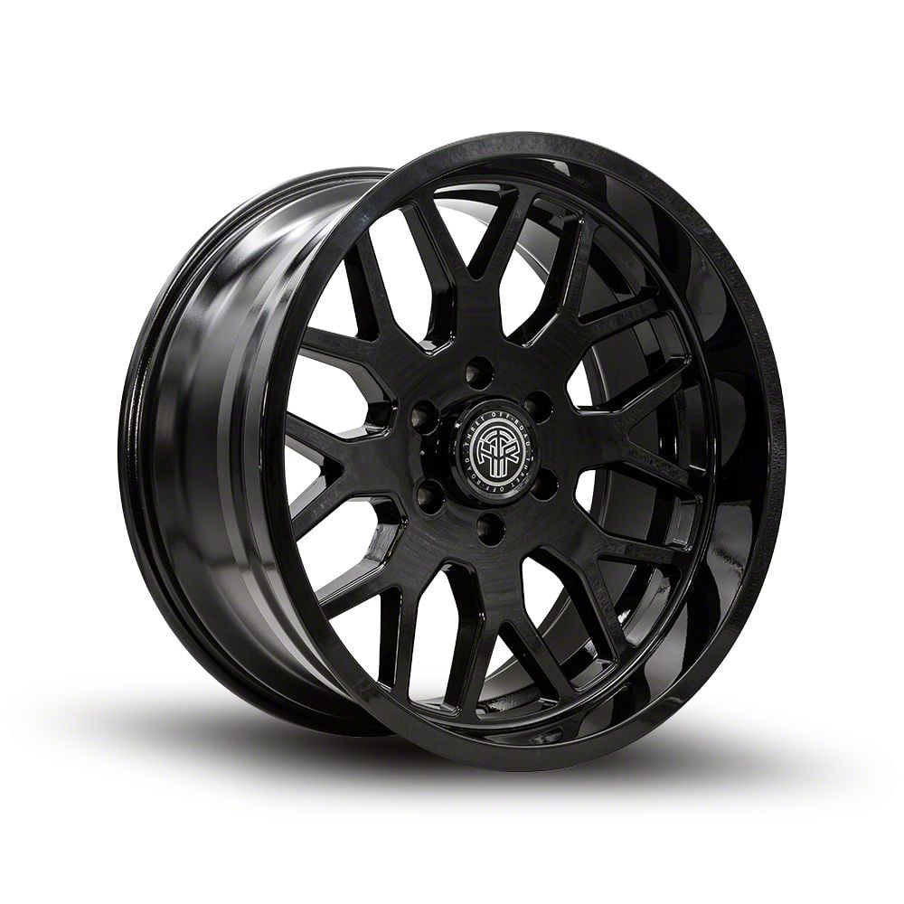 Thret Offroad Sierra 2500 Monarch Gloss Black 8-Lug Wheel; 20x10; -21mm ...