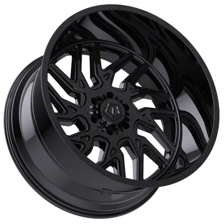 TIS RAM 1500 544 Gloss Black 5-Lug Wheel; 20x9; 1mm Offset A265415 (02 ...