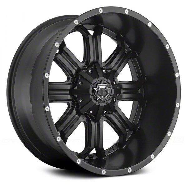 TIS Silverado 1500 535B Satin Black 6-Lug Wheel; 20x9; 18mm Offset ...