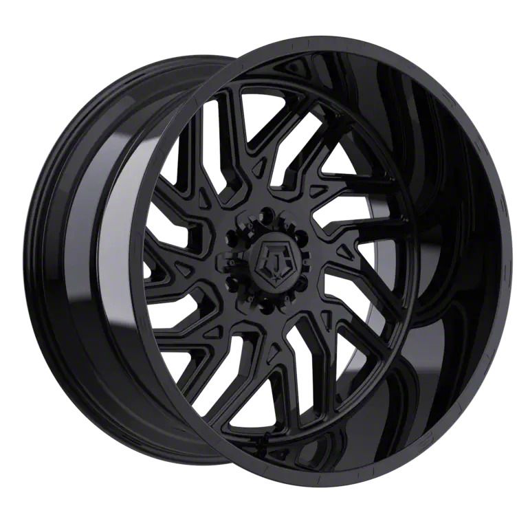 TIS F-350 Super Duty 544 Gloss Black 8-Lug Wheel; 18x9; 18mm Offset ...