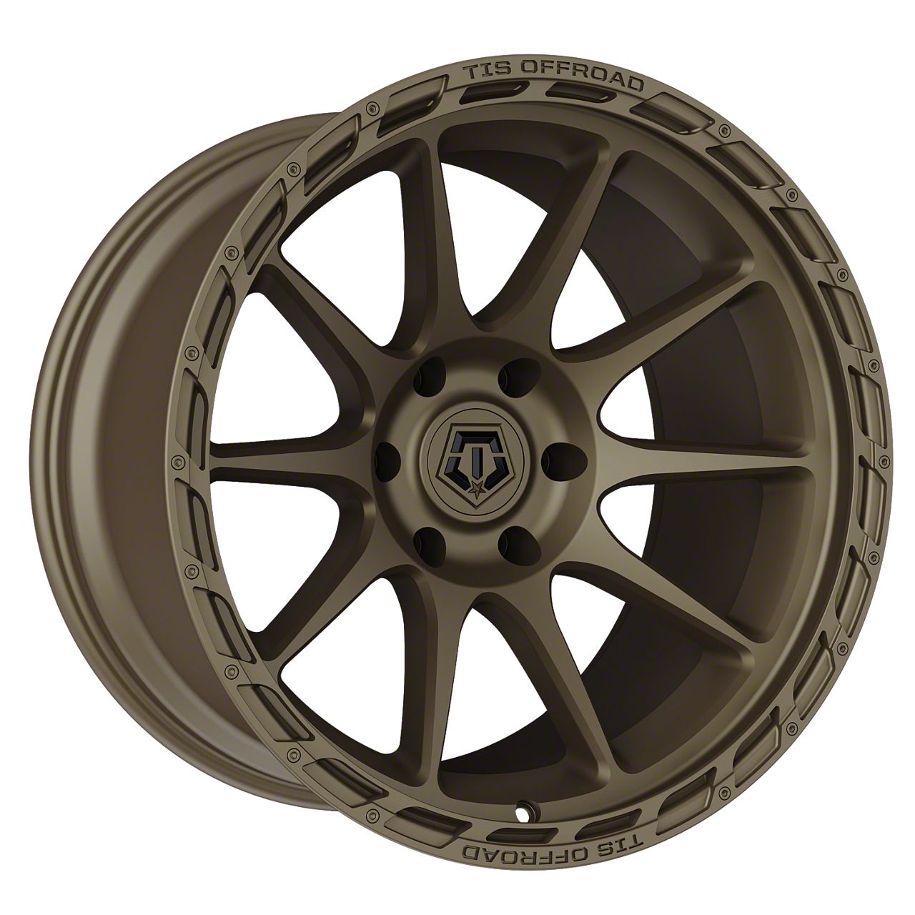 TIS Ranger 565 Satin Bronze 6-Lug Wheel; 18x9; 18mm Offset A273398 (24 ...