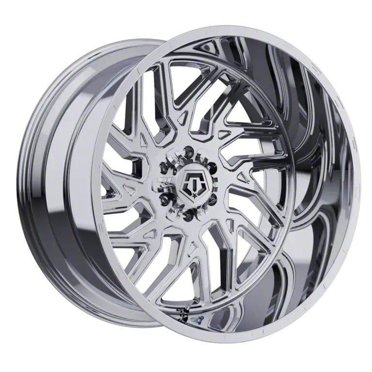 TIS Sierra 2500 544 Chrome 8-Lug Wheel; 24x12; -44mm Offset A273545 (20 ...