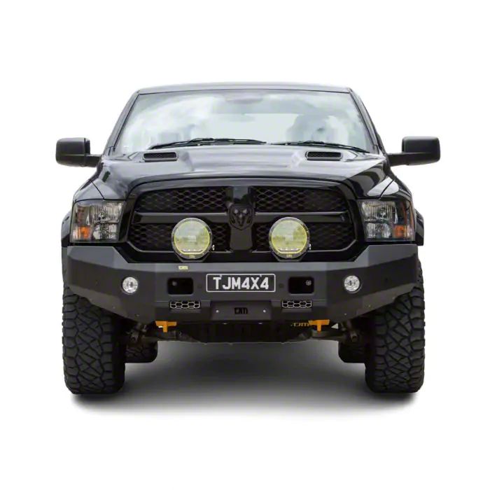TJM RAM 1500 Venturer Heavy Duty Front Bumper; Black 070ST24A07A (09-18 ...
