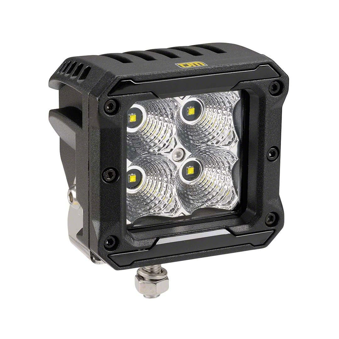 TJM Silverado 3500 3-Inch LED Pod Light; Flood Beam 033LIGHTWKPOD ...