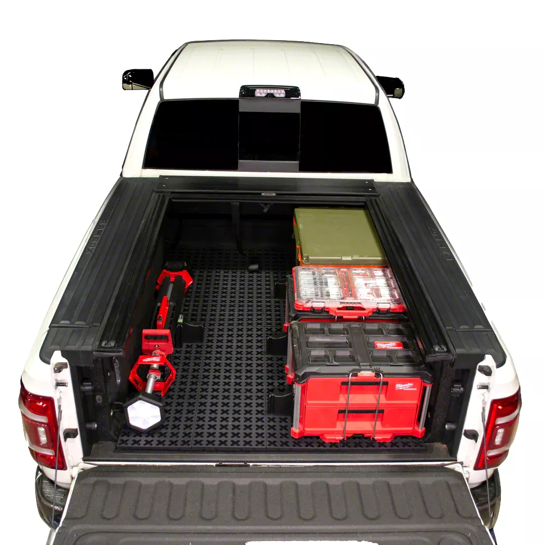 Tmat RAM 1500 Truck Bed Mat and Cargo Management System TMAT-KIT-76X50 (94-25 RAM 1500 w/ 6.4 ...