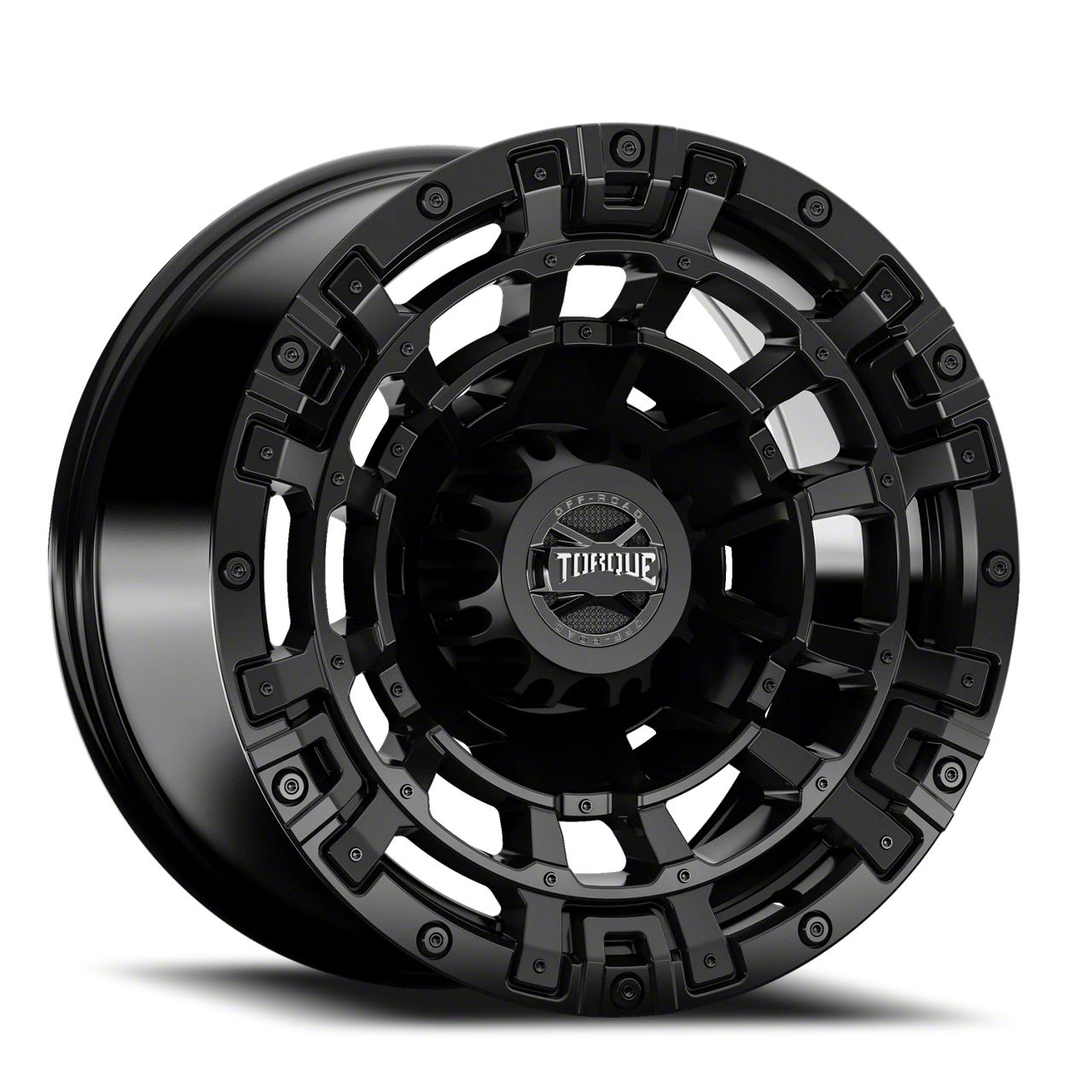 Torque Wheels F-250 Super Duty TW416C Mercenary Satin Black 8-Lug Wheel ...