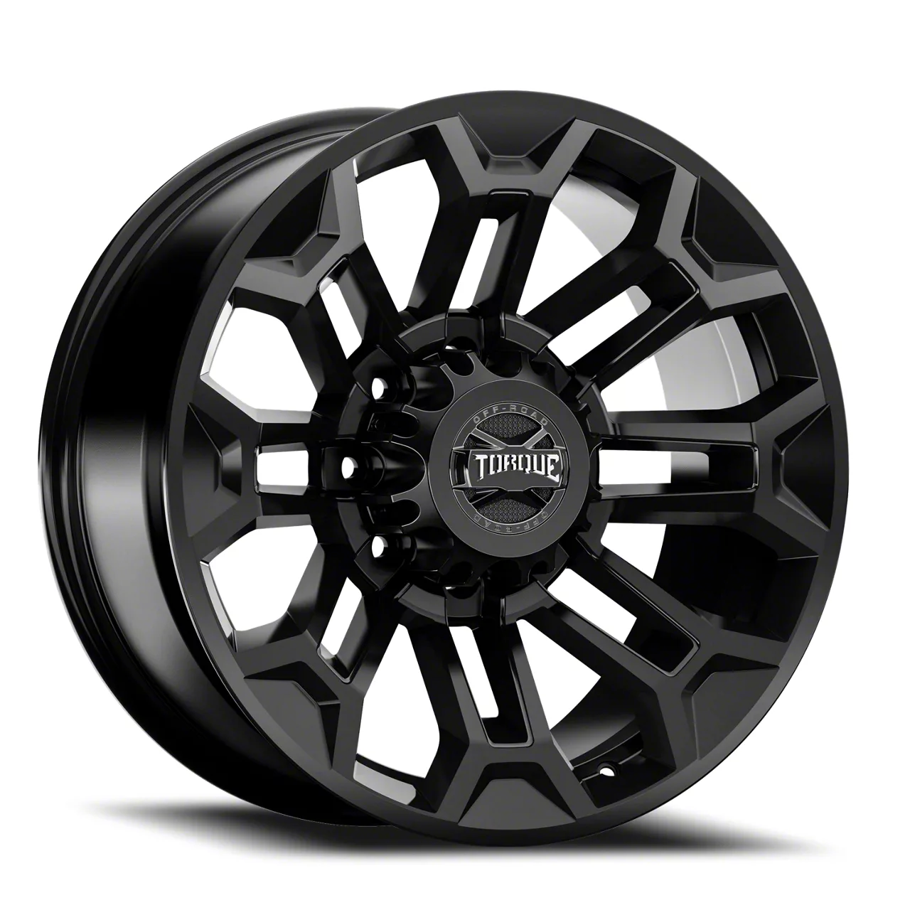 Torque Wheels RAM 1500 TW405C Pulse Satin Black 8-Lug Wheel; 22x11 ...