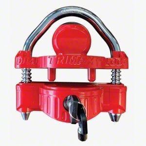 Trimax Locks Ranger 1/2-Inch Narrow Dual Purpose Coupler Lock UMAX25D ...