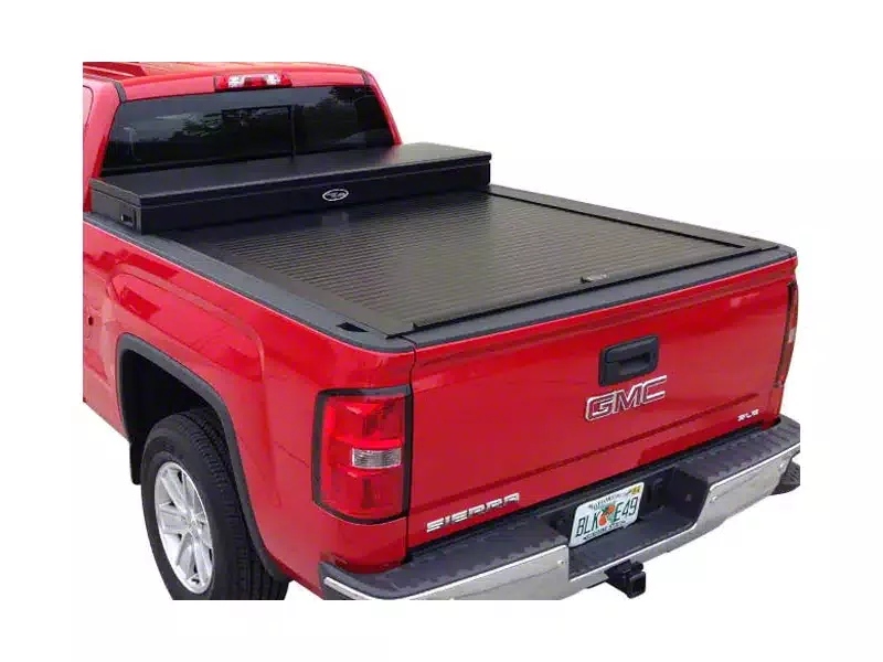 Truck Covers USA Sierra 2500 American Work Tool Box Hard Retractable Tonneau Cover CRT202 20 25 Sierra 2500 HD w 6.90 Foot Standard Box Free Shipping