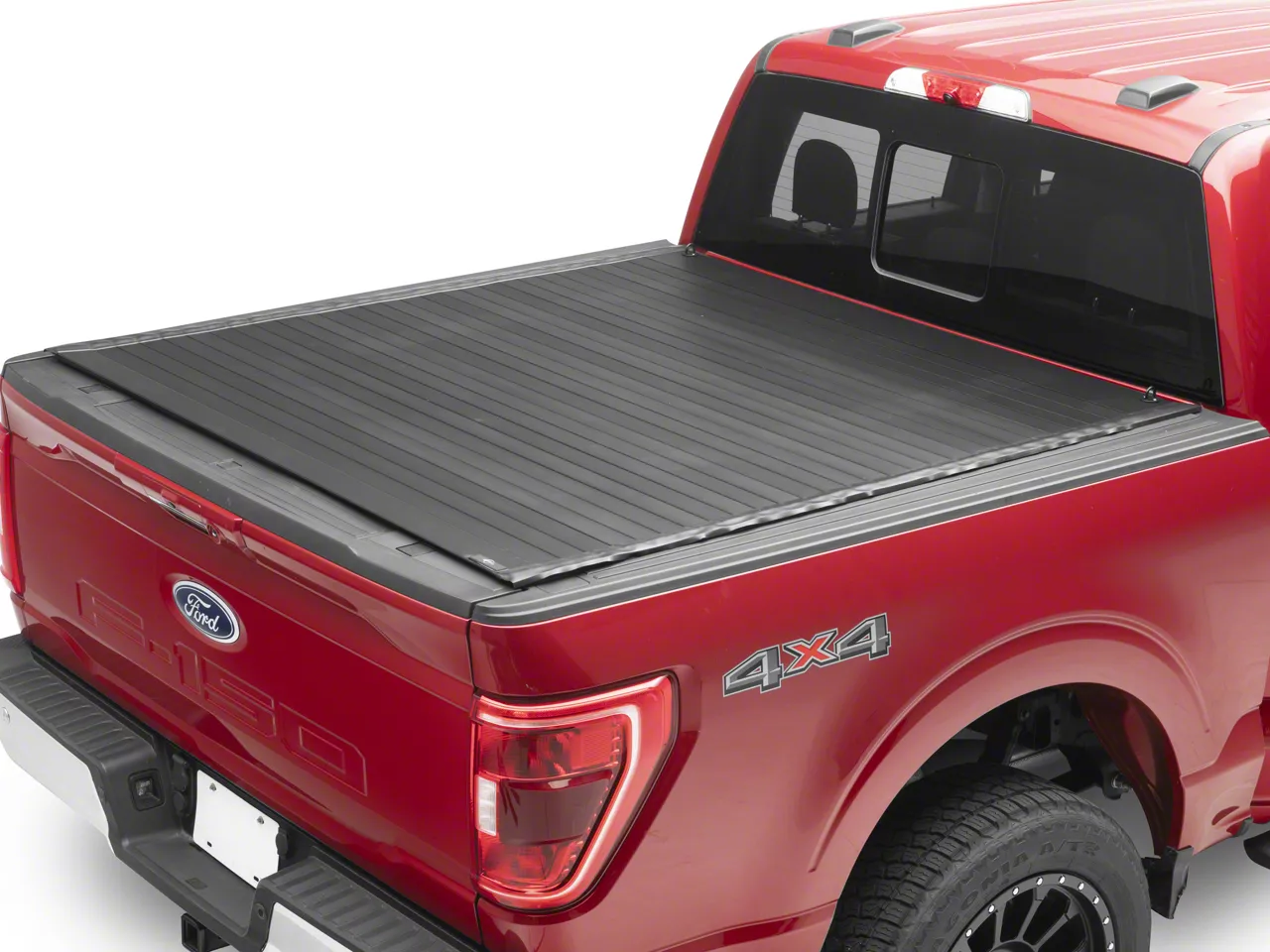 TruShield F-150 V2 Lightweight Aluminum Hard Roll-Up Tonneau Cover ...