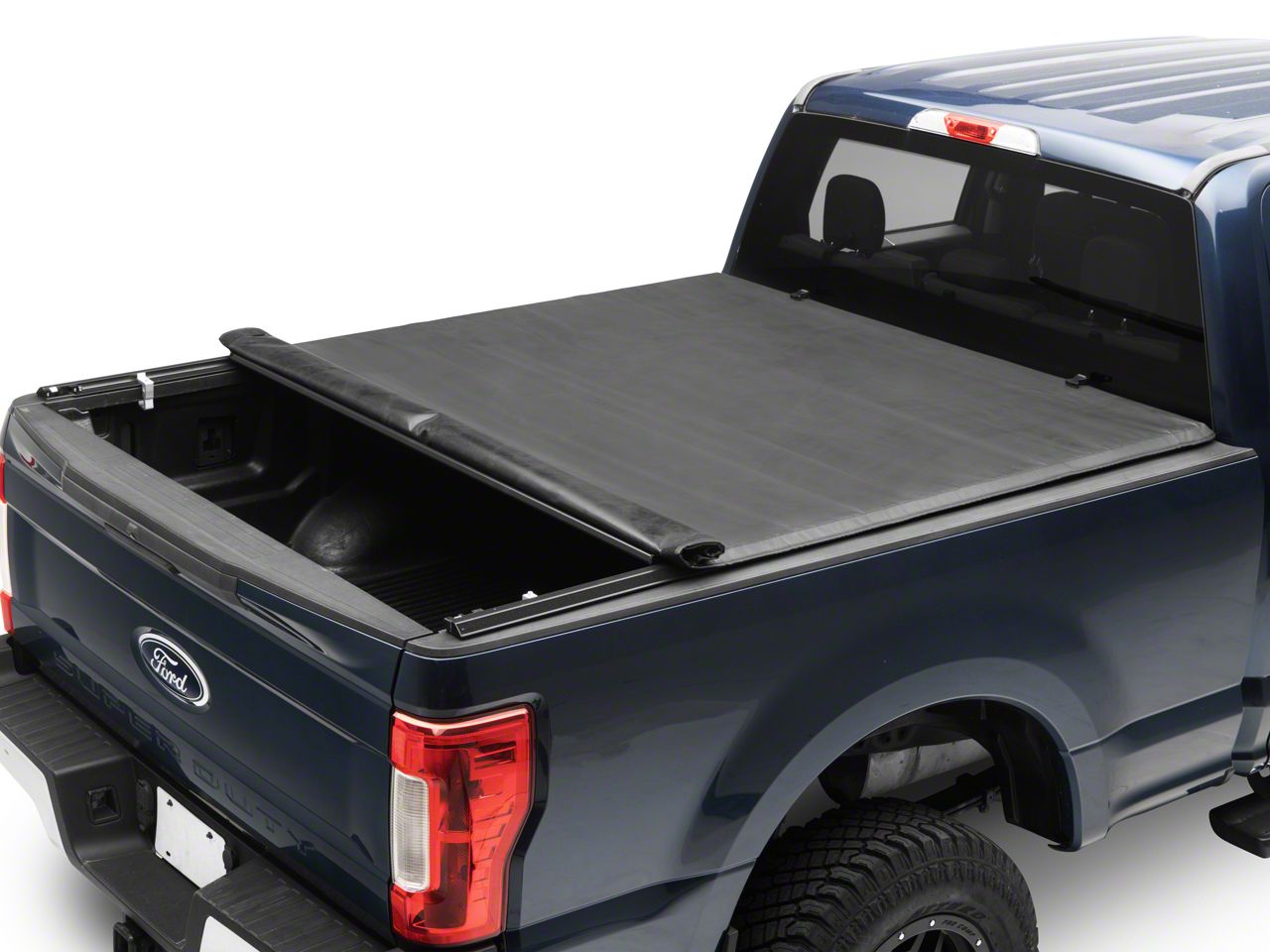 TruShield F-350 Super Duty Velcro Roll-Up Tonneau Cover SSD49407 (17-26 ...