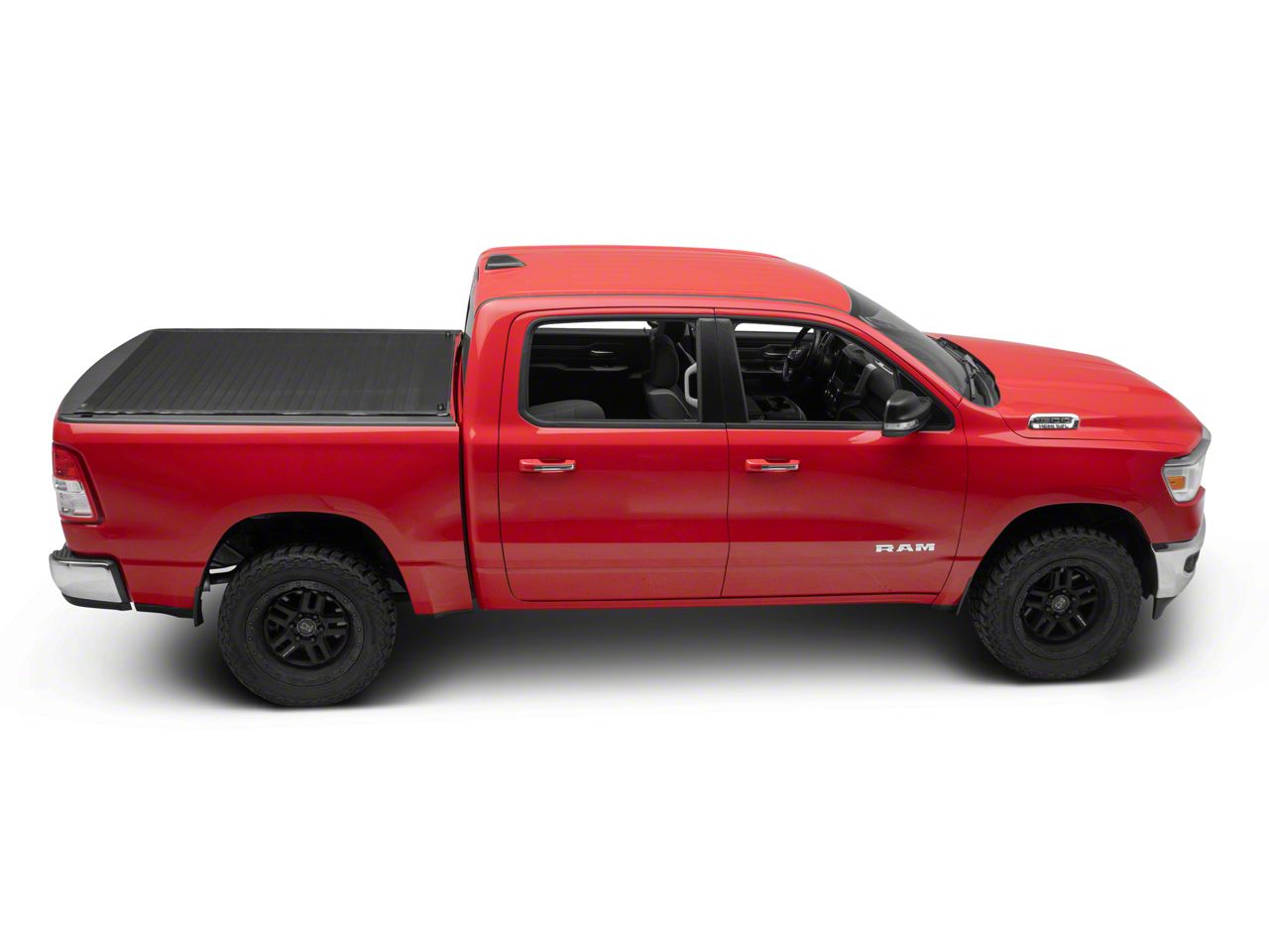 TruShield RAM 1500 V2 Lightweight Aluminum Hard Roll-Up Tonneau Cover ...