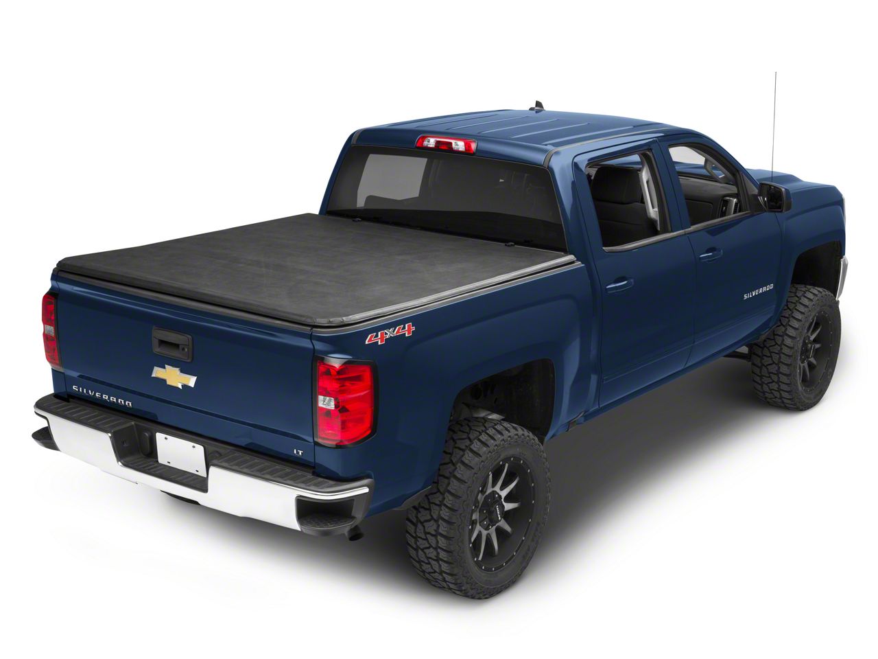 Proven Ground Silverado 1500 Soft Tri-Fold Tonneau Cover S112604 (14-18 ...