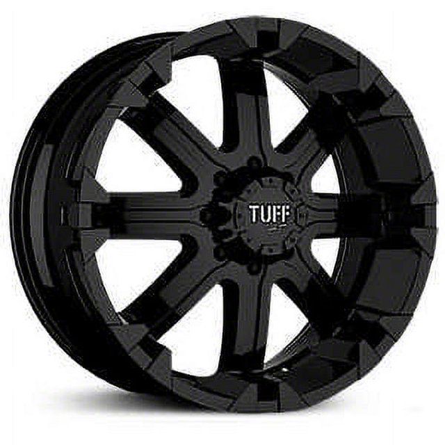 Tuff A.T. Silverado 1500 T-13 Flat Black 6-Lug Wheel; 20x9; 13mm Offset ...