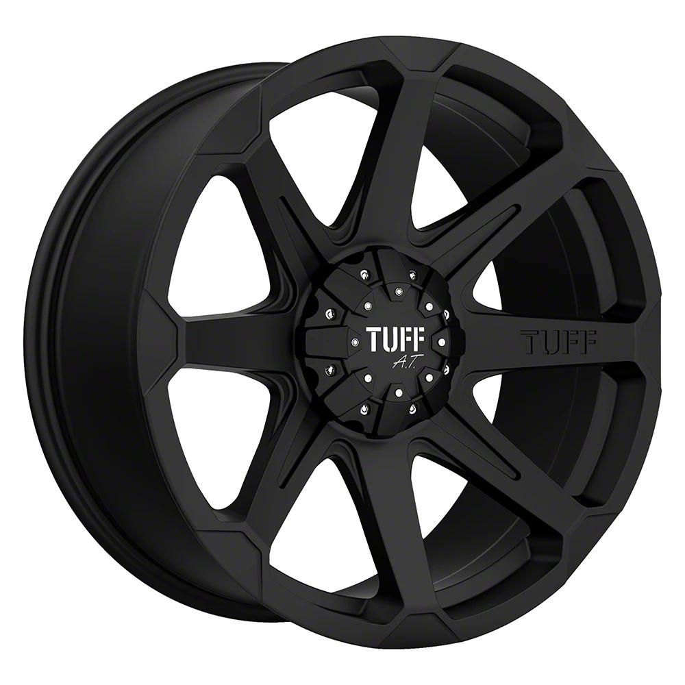 Tuff A.T. F-150 T05 Satin Black 5-Lug Wheel; 22x10; -20mm Offset ...