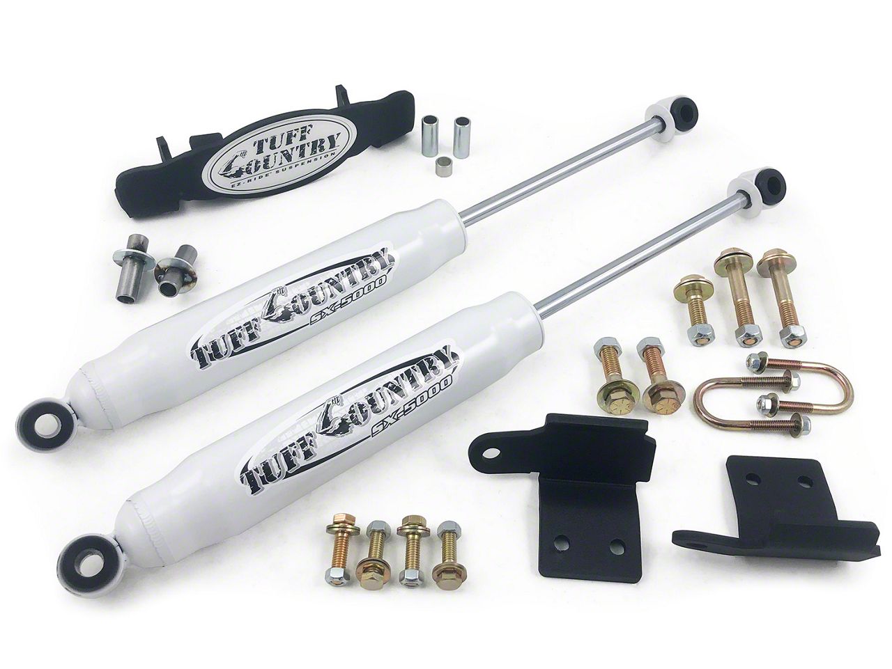 Tuff Country RAM 3500 Dual Steering Stabilizer Kit 66395 (03-07 4WD RAM ...