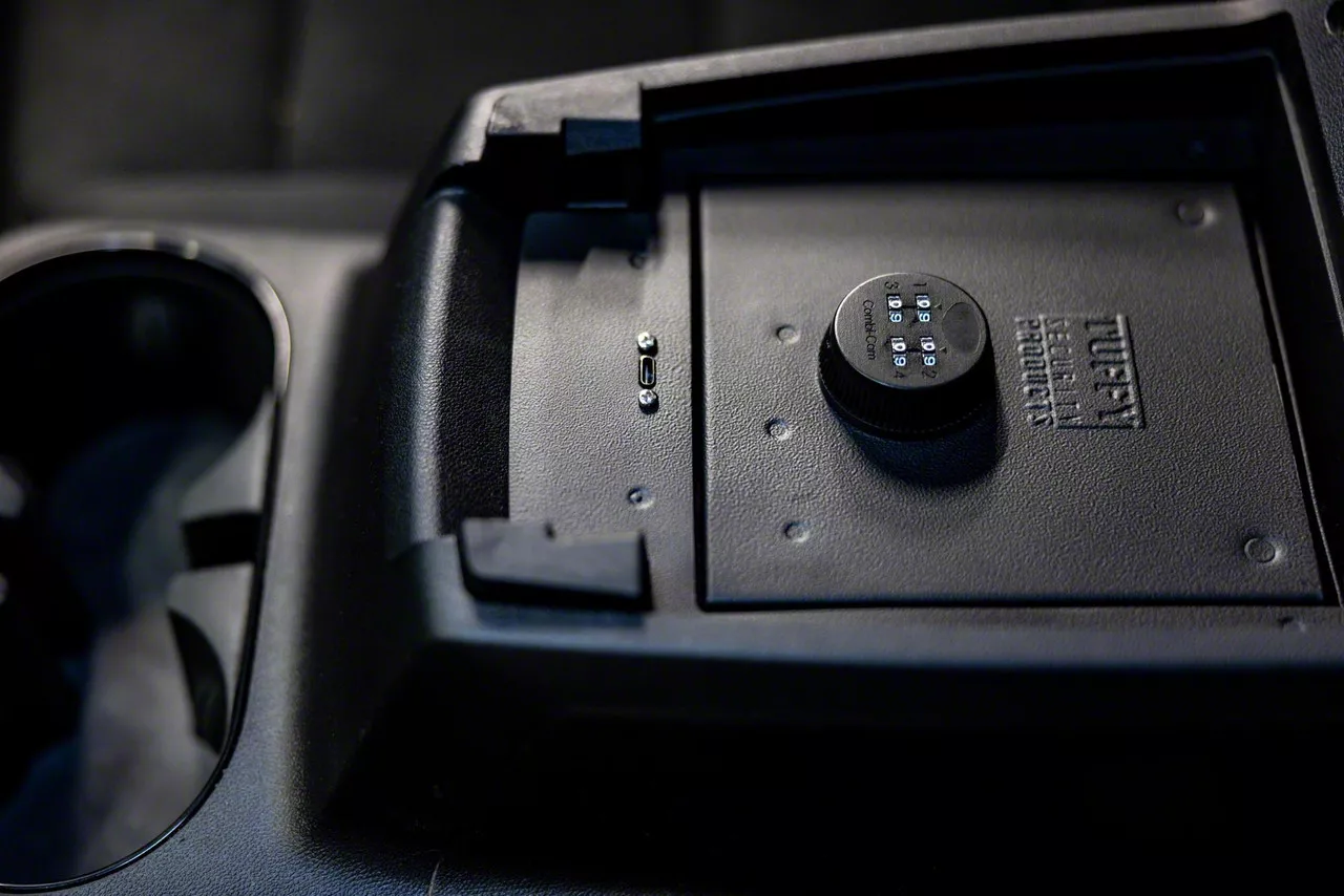 Tuffy Security Products Colorado Security Console Safe with Combination ...