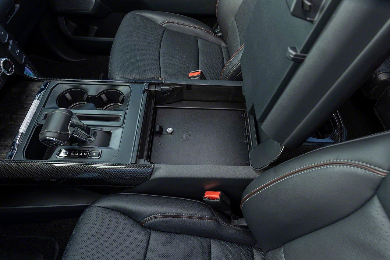 Tuffy Security Products F-150 Security Console Safe with Combo Lock 376-01-A (21-25 F-150 w ...